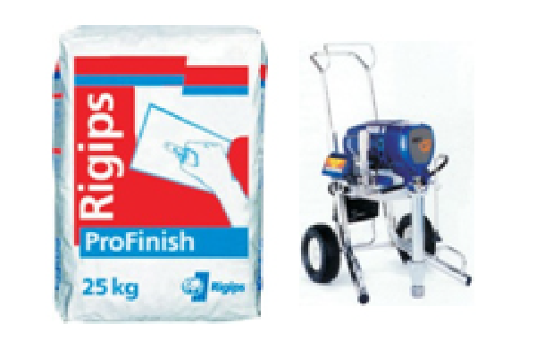 Rigips ProFinish mašinski glet | Saint-Gobain