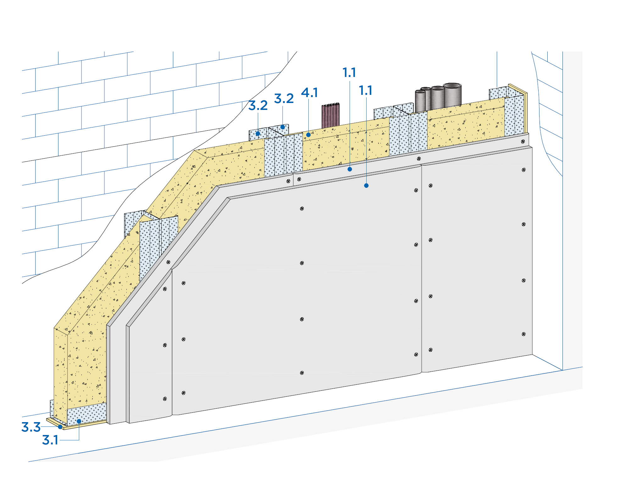 Rigips sistem SW22RF | Rigips